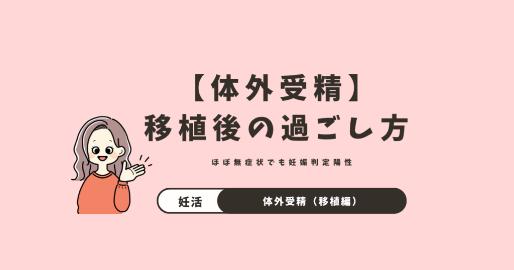 【体外受精】移植後の過ごし方｜BT1〜ほぼ無症状でも妊娠判定陽性でした - ズボラ主婦のちょっと丁寧な暮らし